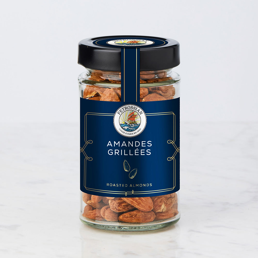 Amandes grillées salées haut de gamme – Petrossian