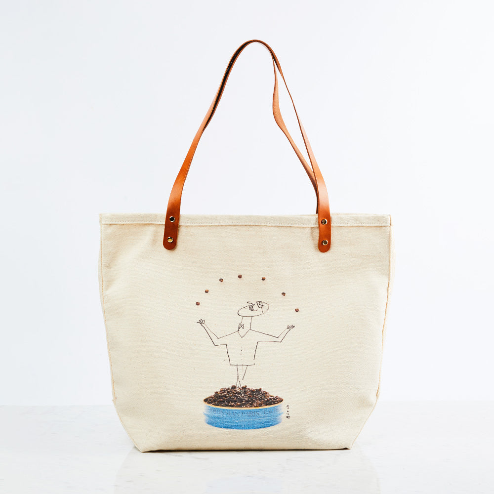 Illustrated bag Juggler| Buy Online – Petrossian
